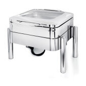 Eastern Tabletop 3974GS, 6 Quart Square Jazz Swing Chafing Dish w ...