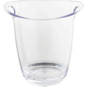 TableCraft PB5119, 2 3/4 Qt Plastic Wine Bucket, Clear