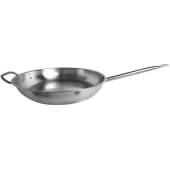 Thunder Group SLSFP4014, 14" Induction Ready Stainless Steel Fry Pan
