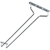 Thunder Group SLKGH016C, 16" Single Channel Overhead Wire Glass Rack ...