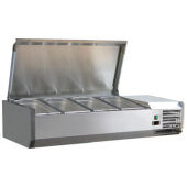 Omcan USA 46658 Refrigerated Countertop Condiment Rail