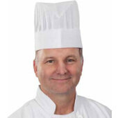 Chef Revival H056, 9" Disposable Corporate Chef's Hat, White (25/pk)