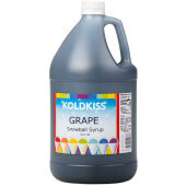 Koldkiss FGRAG-1, 1 Gallon Grape Shaved Ice Syrup