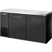 True TBB24-60-2S-Z1-SFT-B-1 60" Back Bar Cooler