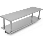 Eagle Group PTS-2460-2, 60" x 24" Stainless Steel Double Pass-Thru Shelf