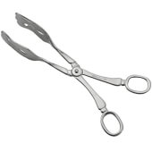 Oneida T012MTCF, 8-1/8" New Rim Stainless Steel Pastry Tongs (12/pk)