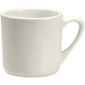 Oneida F9010000563, 14 oz Buffalo Porcelain Empire Mug, Cream White (12 ...