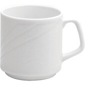 Oneida R4510000567, 10 oz Arcadia Porcelain Mug, Bright White (12/case)