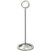 American Metalcraft CH8, 2-5/8" x 8" Stainless Steel Table Card Holder ...