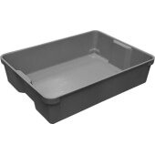 MFG Tray 336001 5136, 20-3/4" x 15-3/8" x 5" Fiberglass Bus Tub, Gray