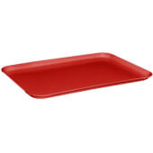 MFG Tray 305001 1201, 22" x 16" Fiberglass Cafeteria Tray, Red