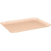 MFG Tray 305001 1203, 22" x 16" Fiberglass Cafeteria Tray, Peach