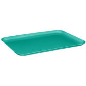 MFG Tray 305001 1311, 22" x 16" Fiberglass Cafeteria Tray, Mint Green