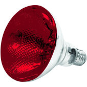 Thunder Group SEJ90001R, 250 Watt Shatterproof Heat Lamp Bulb, Red