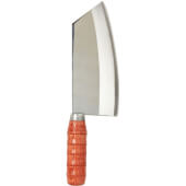 Thunder Group SLKF002, 7-1/5" Stainless Steel Kimli Knife / Cleaver w ...