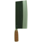Thunder Group SLKF003HK, 9-1/4" Cast Iron No 1 Ping Knife / Cleaver w ...