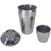 Spill-Stop 103-03, 16 oz Stainless Steel Cocktail Shaker Set