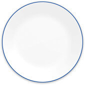 Corelle 1151597, 10-1/4" Essentials Vitrelle® Glass Dinner Plate, White ...