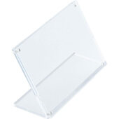 TableCraft 12211, 5-3/4" x 2-1/2" x 4" Magnetic Acrylic Sign / Menu ...