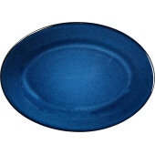 Vertex China ES-14-B, 12-1/2" x 9" Essentials Porcelain Platter ...