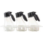TableCraft N481, 48 oz Option™ Polycarbonate Salad Dressing Dispenser Set