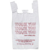 Spectrum Plastics 11-10093, 11-1/2" x 6-1/2" x 21" Plastic Thank You ...