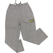 Thunder Group CP203HDXL, Relaxed Fit Houndstooth Chef Pants, X-Large