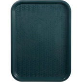 Winco FFT-1418G, 18" x 14" Polypropylene Fast Food Tray, Green