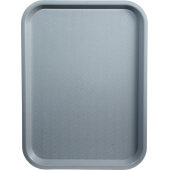 Winco FFT-1418E, 18" x 14" Polypropylene Fast Food Tray, Gray