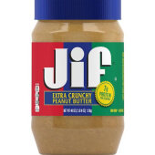 Jif 5150072002, 40 oz Extra Crunchy Peanut Butter (8/case)