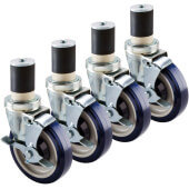 MixRite WA400001, 5" Stem Casters (Set of 4)