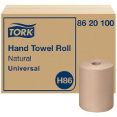 Tork 8620100, 425 ft Y-Notch Paper Towel Roll, Brown (12/case)
