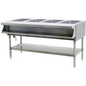 Eagle Group SHT4-120-X, 63-1/2" Electric Steam Table, 4 Pan Capacity, 3 kW