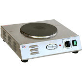 Cadco LKR-220 2 kW Single Burner Electric Hotplate