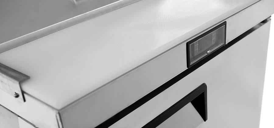 Refrigerated Work Table Atosa MSF8301GR Sandwich Prep Table - 27 Inch ...