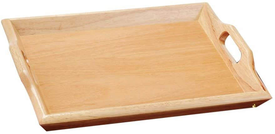 G.E.T. Rst 2516 n Natural 25 inch x 16 inch Room Service Tray