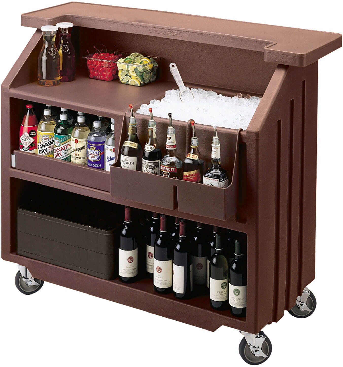 Portable Bars On Wheels DIY Foldable Bar Plans / Portable Bar
