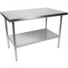 John Boos ST6R5-2448GSK-X, 48" x 24" Stainless Steel Work Table w ...