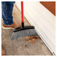 Libman Commercial 1102, 55" Rough Surface Angle Broom, Red