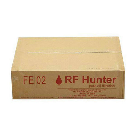 RF Hunter FE02, Fryer Filter Media, Envelope, 14" x 15 1/2" (case of ...