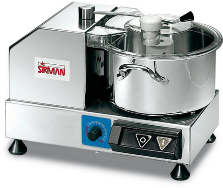 Sirman C4 VV, 4 Quart Variable Speed Batch Bowl Food Processor, 120v