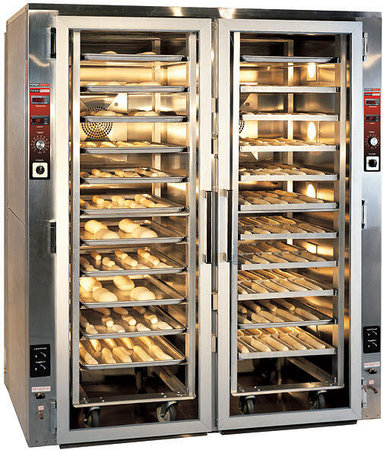 Piper RIP-2, Full Size Roll-In Heated Proofing Cabinet, 2 Glass Door, 6 ...