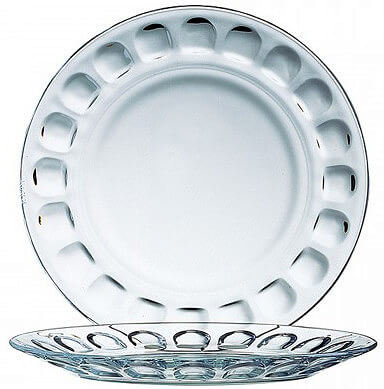 Arcoroc by Arc Cardinal 01166, 6" Glass Dessert Plate (36/case)