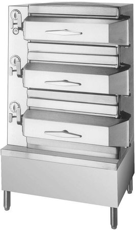 Cleveland Range PGM3003, 24 Pan Freestanding Gas Pressure Steamer