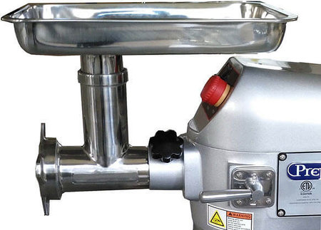 PrepPal PPMG12, #12 Hub Meat Grinder Attachment for PPM-20 & PPM-30