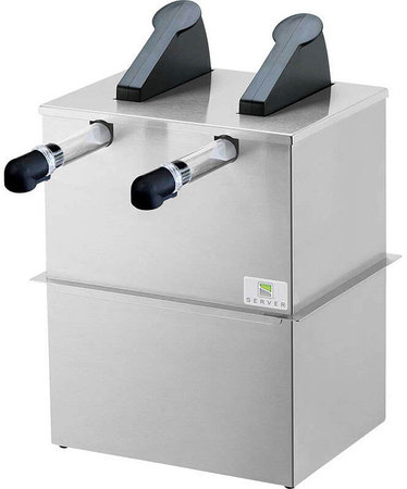 Server Products 07160, 2-Compartment Server Express™ Drop-In Condiment ...