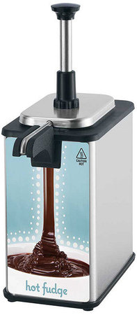 Server Products 85860, 48 oz EZ-Topper Pouched Condiment / Topping Warmer