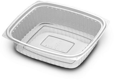 D&W Fine Pack H7, 24 oz VersaPaK® Plastic Deli Container, Clear (250/case)