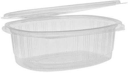Pactiv Evergreen YCA910480000, 48 oz Recycled Plastic Hinged Take-Out ...