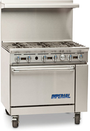 Imperial IR-6 Gas Restaurant Range